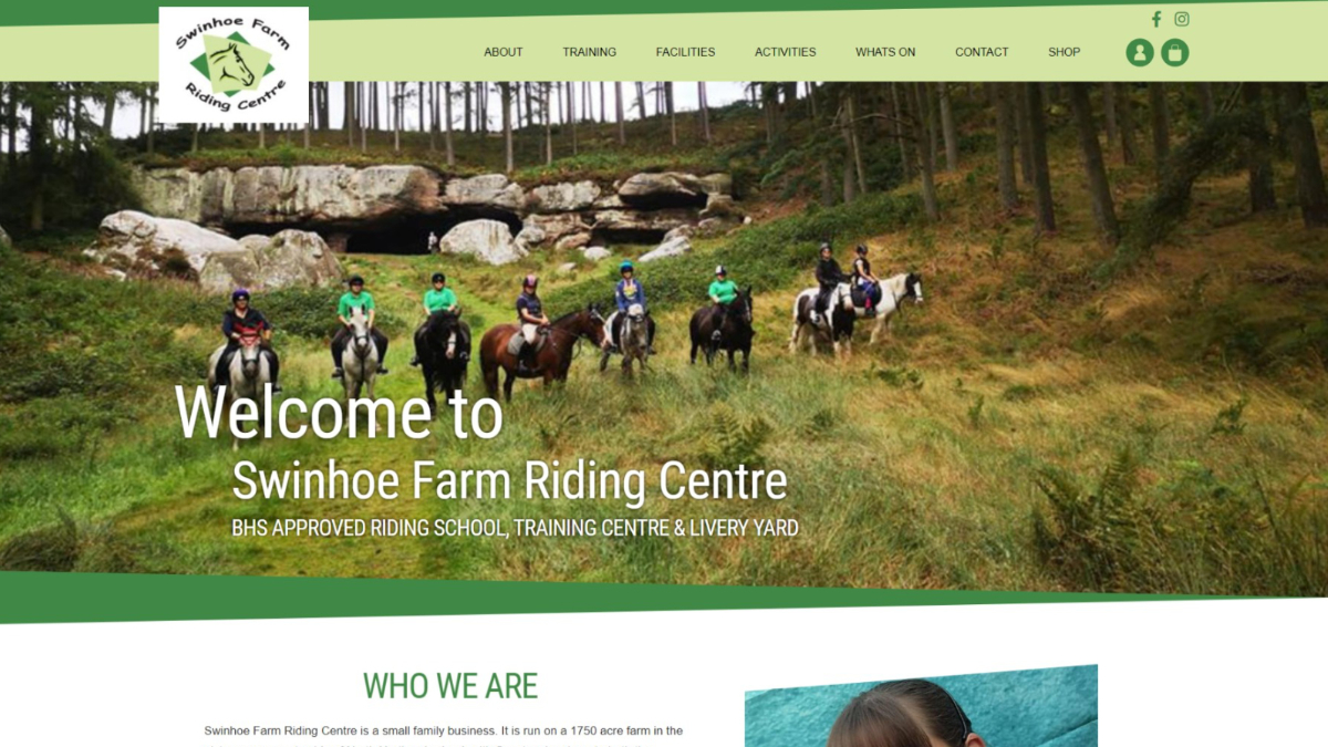 Swinhoe Farm Riding Centre - Black Nova Designs